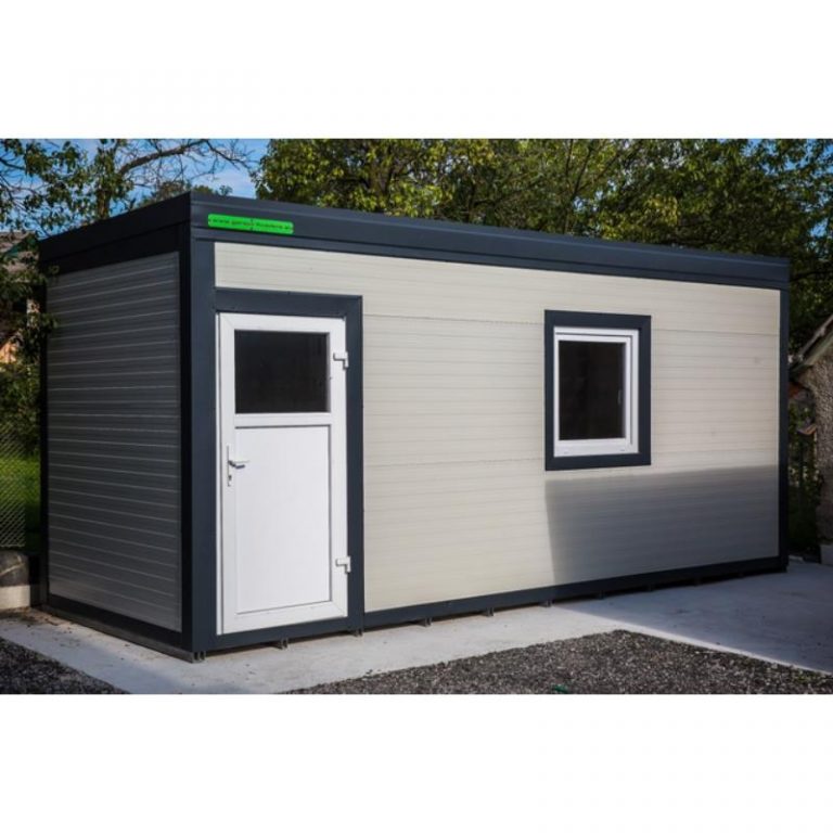 Container - System C1, 6m + WC, Waschbecken, Dusche & Trennwand 6 m ...