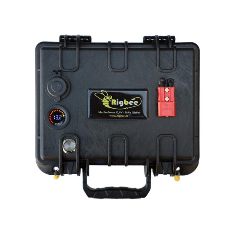 Rigbee Echolot-Koffer 12V 30Ah inklusive 5A Ladegerät online kaufen | Z ...